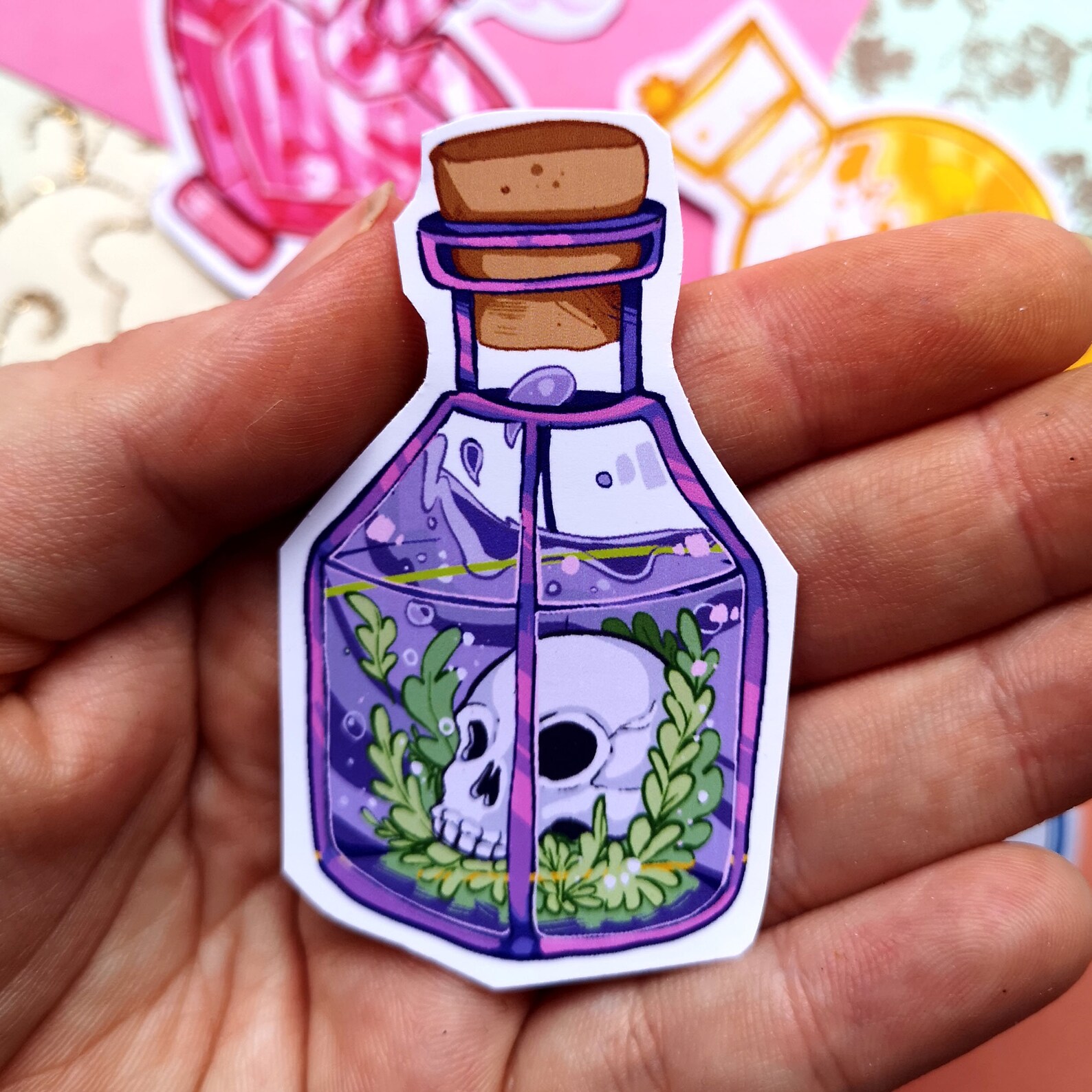 Alchemy Potion Stickers - Etsy UK