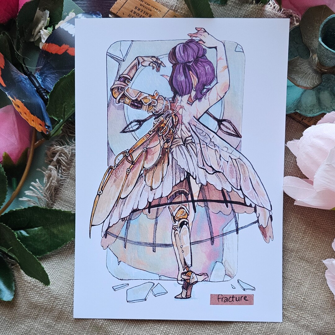 Fracture Fairy Print - Etsy