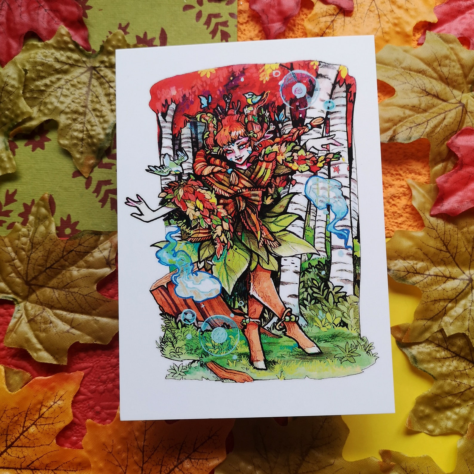 Enchanted Forest Postcard Prints - Etsy