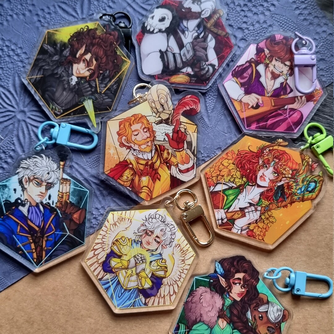 The Legends of the Realm- VM- Keyring - Etsy