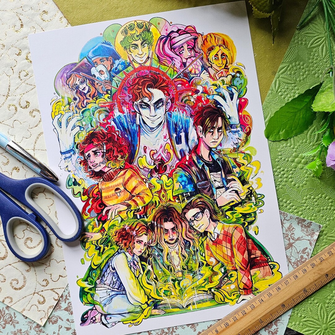 The Summoning- Starkid Fan Art - Nerdy Prudes - NPMD- Print A4 - Etsy