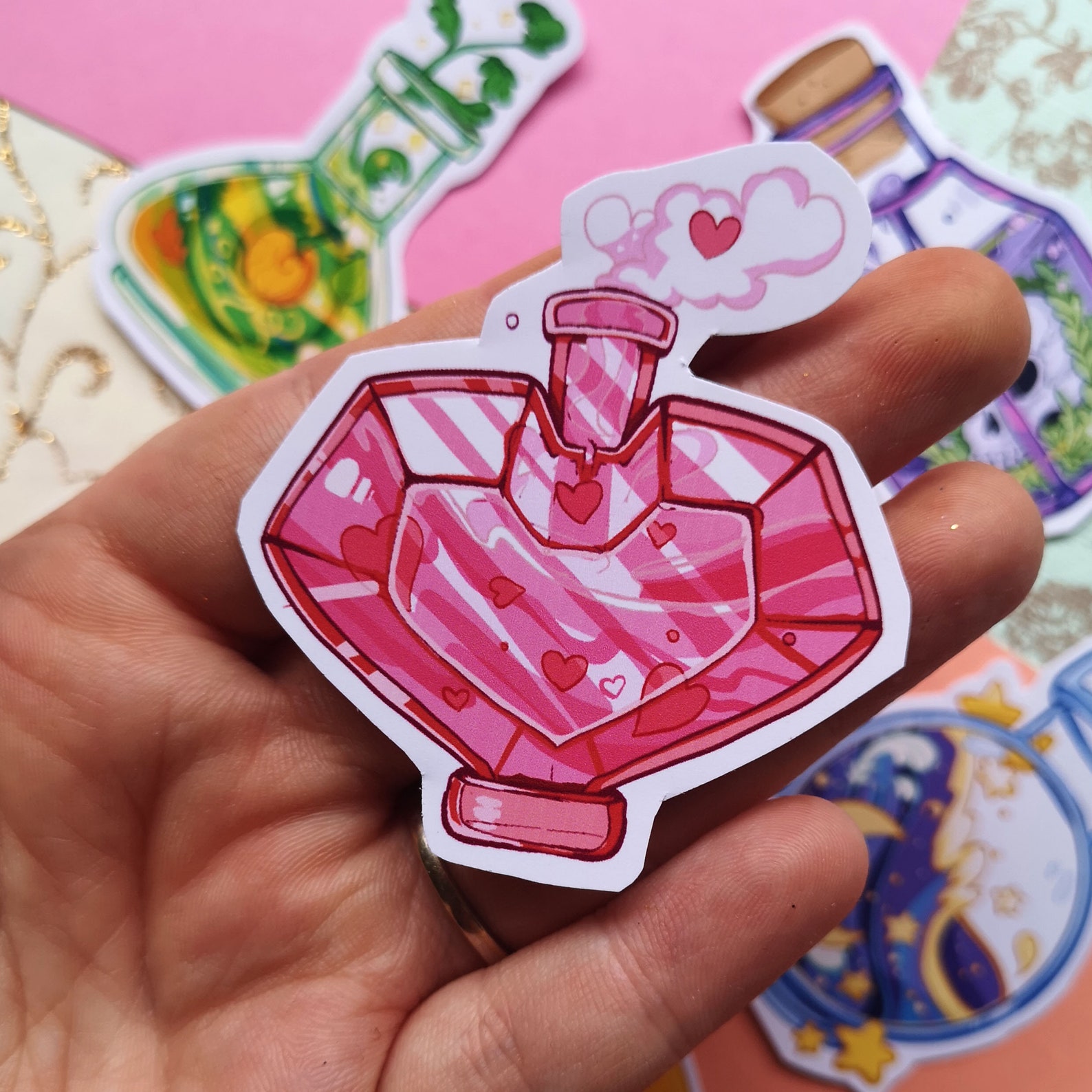 Alchemy Potion Stickers - Etsy UK