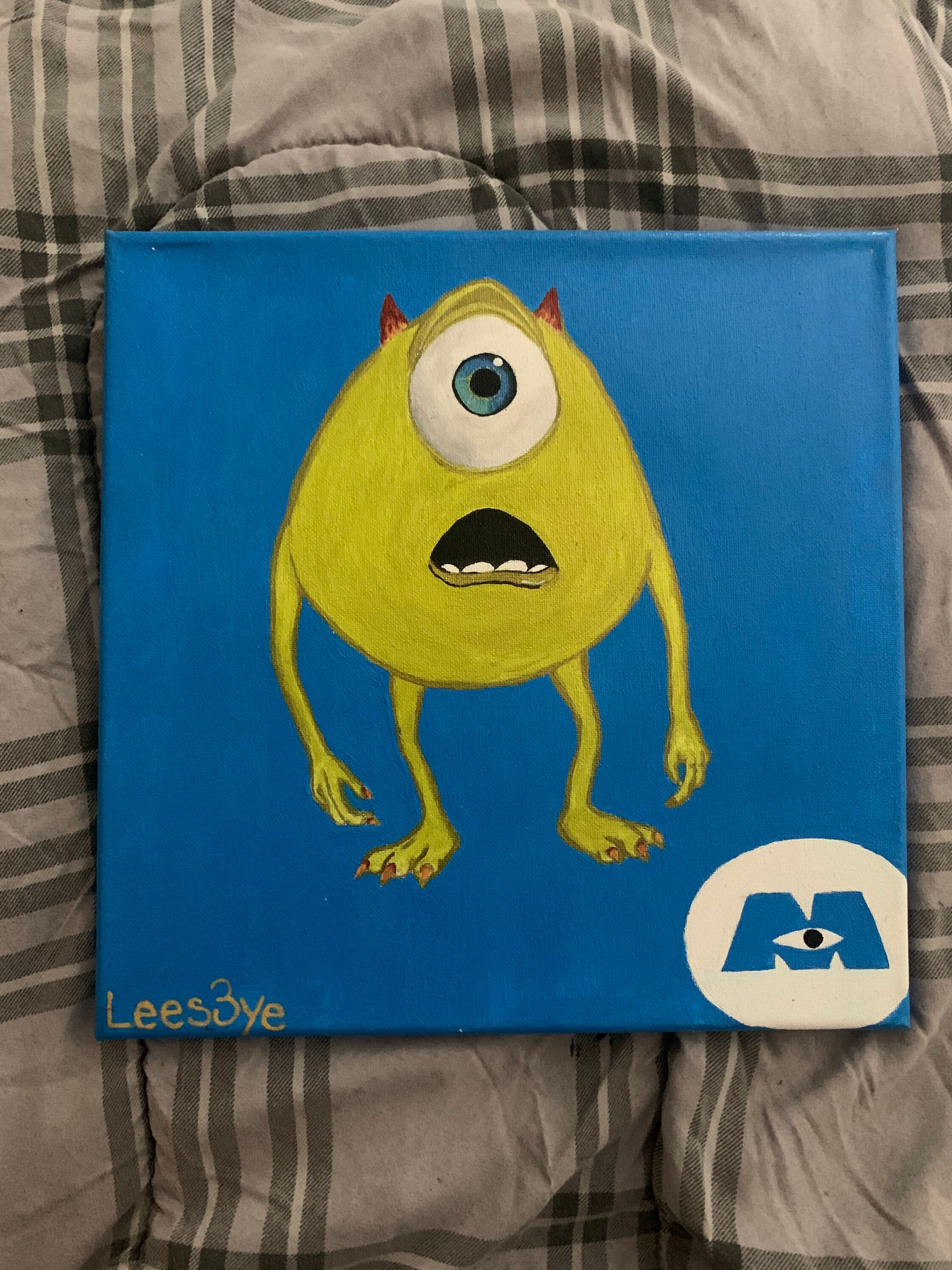 Mike Wazowski monsters Ink - Etsy