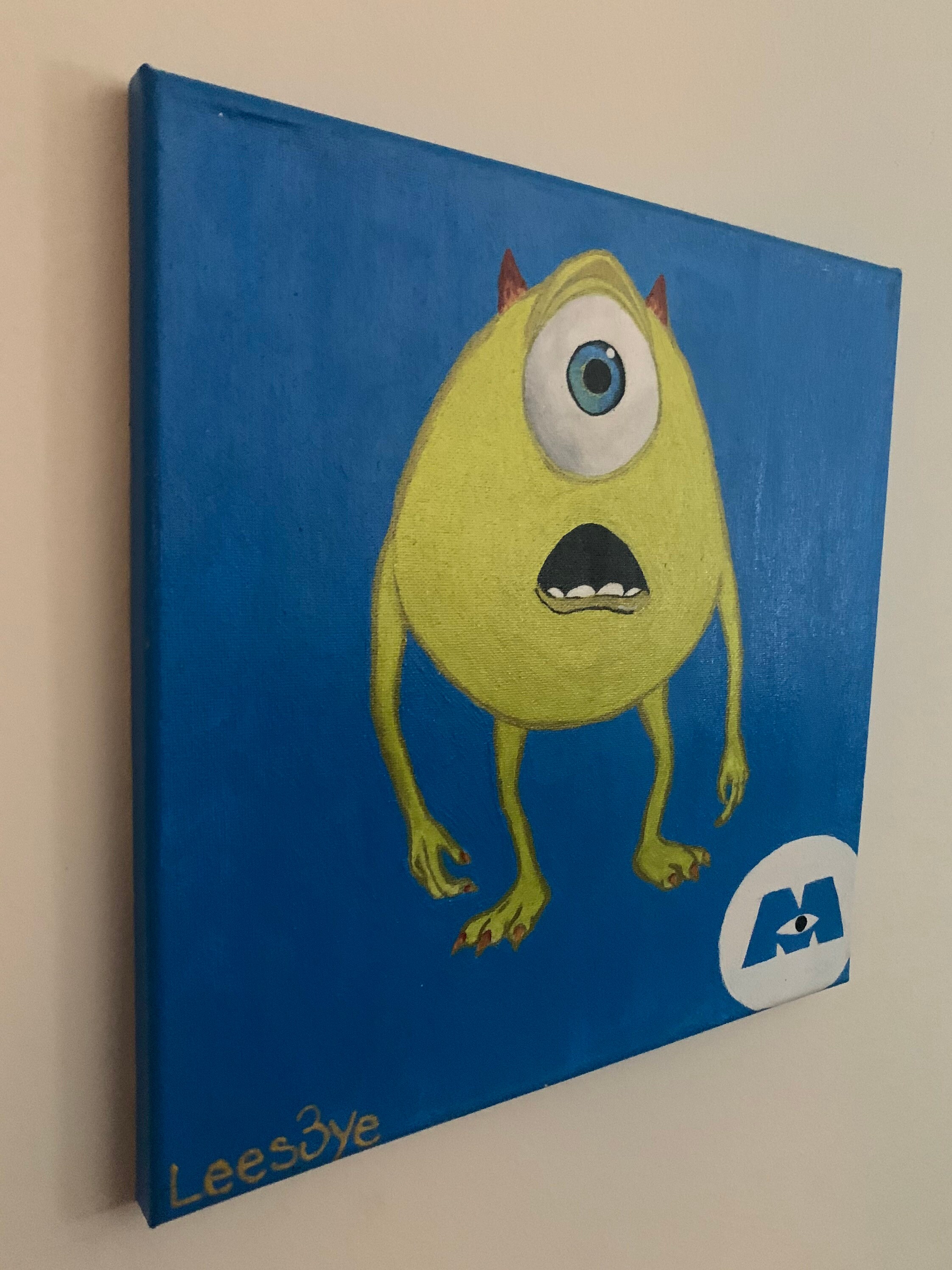 Mike Wazowski monsters Ink - Etsy