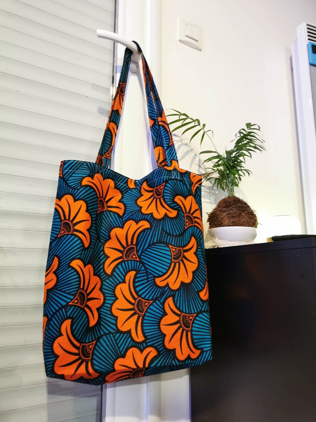 Sac cabas /Tote bag /sac cabas en wax/cotton wax/Tote wax - Etsy France