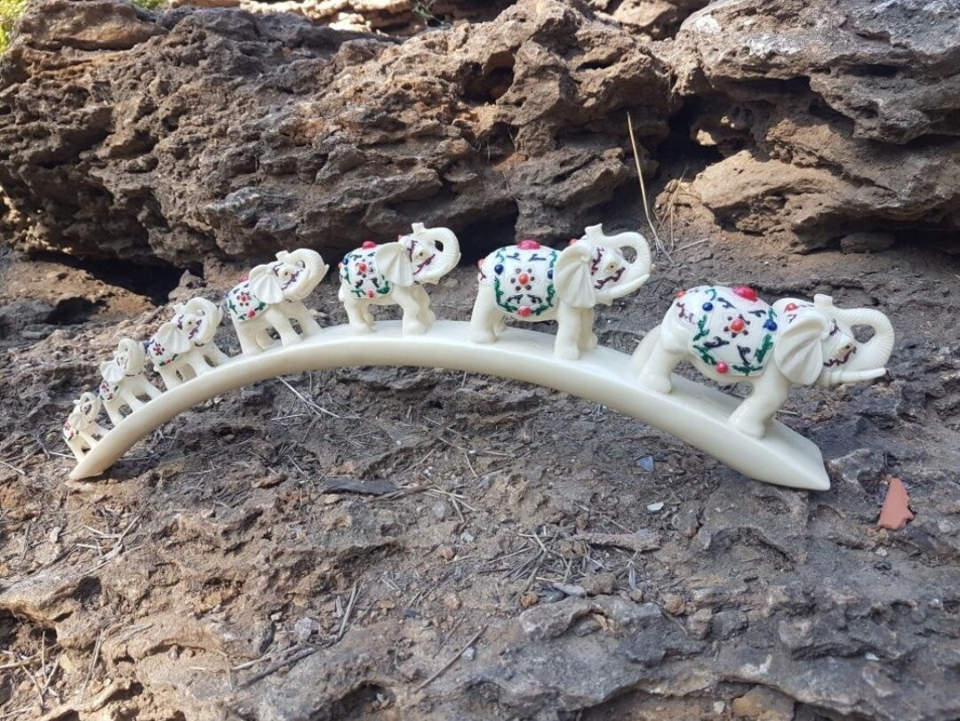 Vintage Elephant Bridge, Detail Sculpture. - Etsy