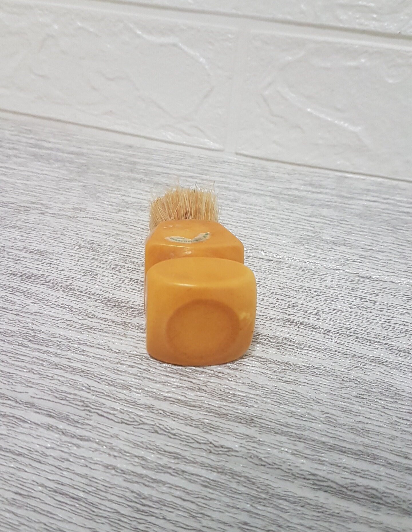 Vintage German Bakelite Shaving Brush With Natural Flamingo - Etsy