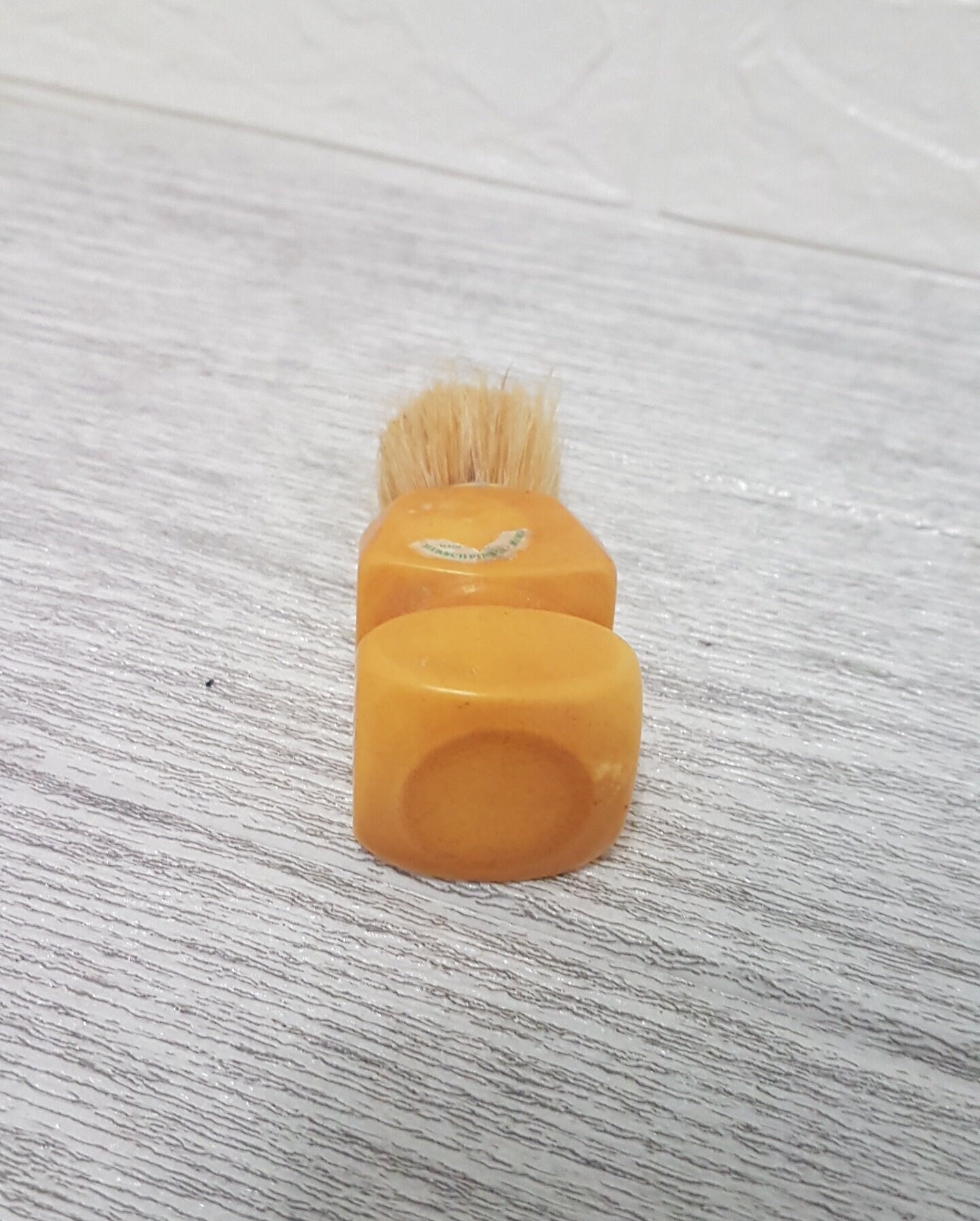 Vintage German Bakelite Shaving Brush With Natural Flamingo - Etsy