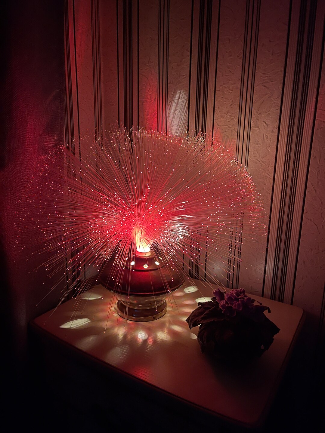 Vintage 1980s Rare Retro Soviet Russian Night Light Lamp Fiber Optic - Etsy