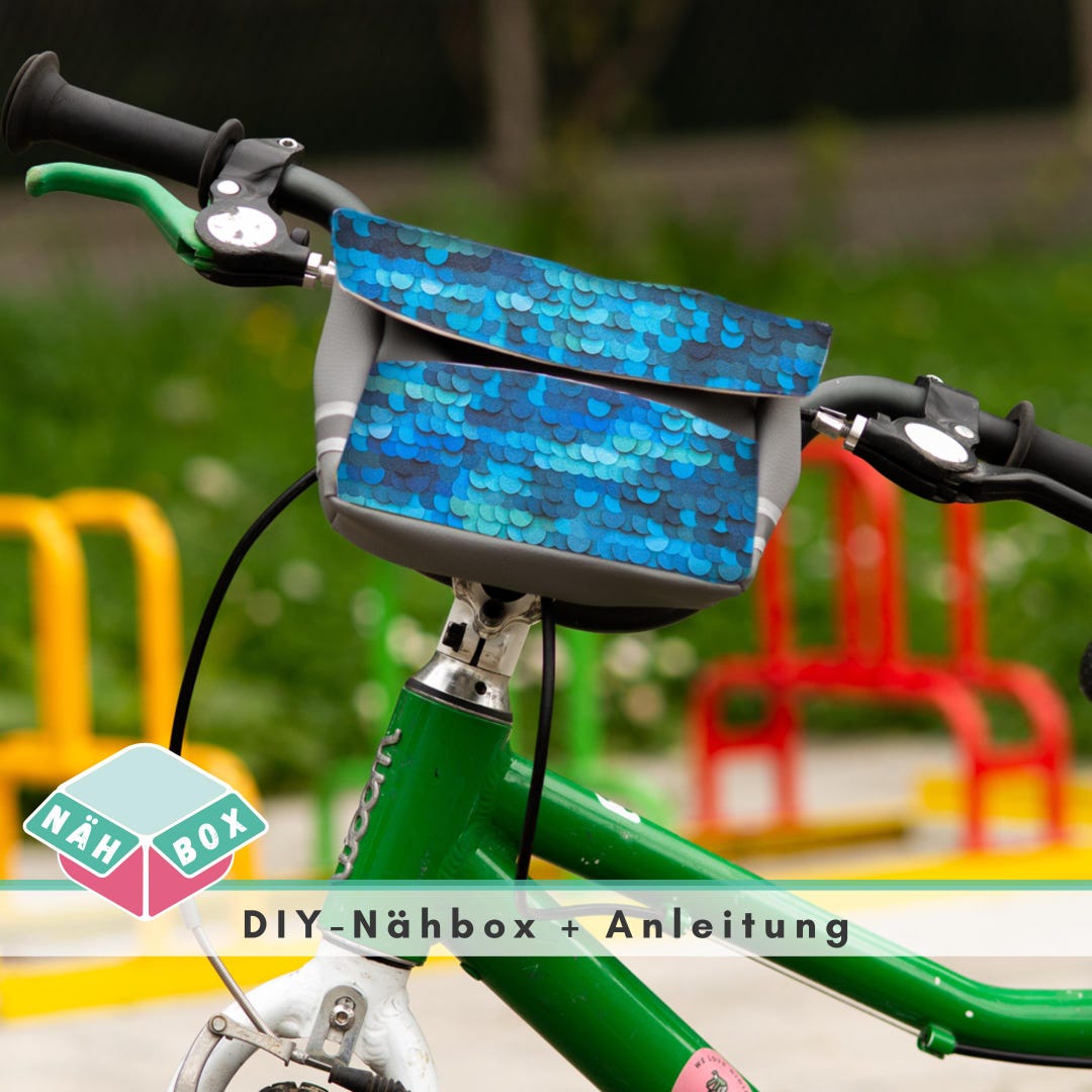 Sewing a Handlebar Bag With a Sewing Kit for Beginners // Sewing a ...