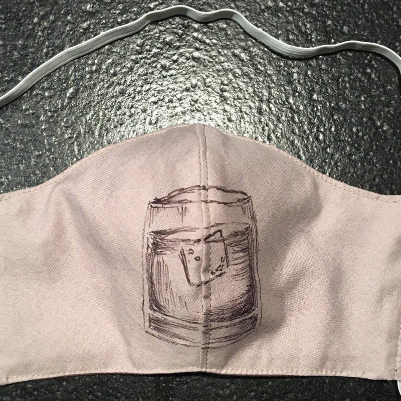 Cocktail Mask - Etsy