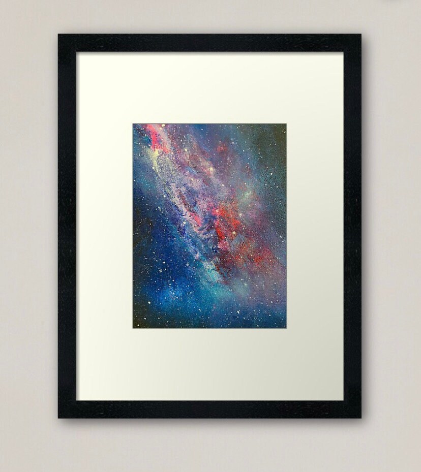 Space Print | Printable Digital Art | Outerspace Digital Download Print ...