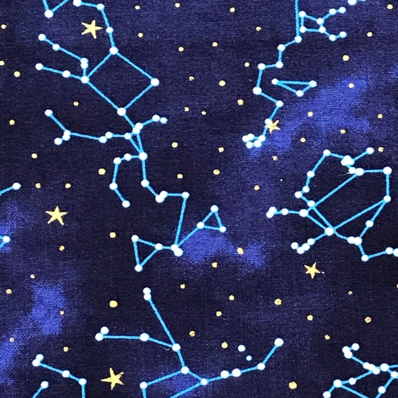 Constellation Fabric - Etsy