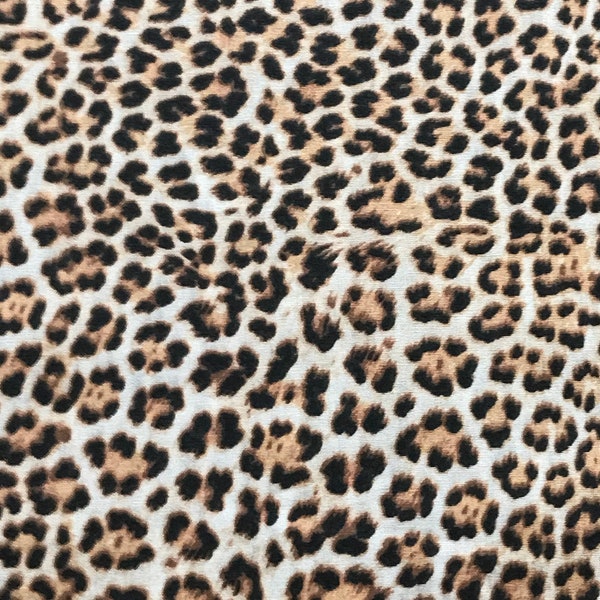 Cheetah Print Fabric - Etsy