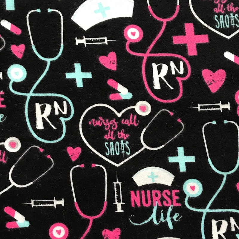 Nurse Fabric - Etsy