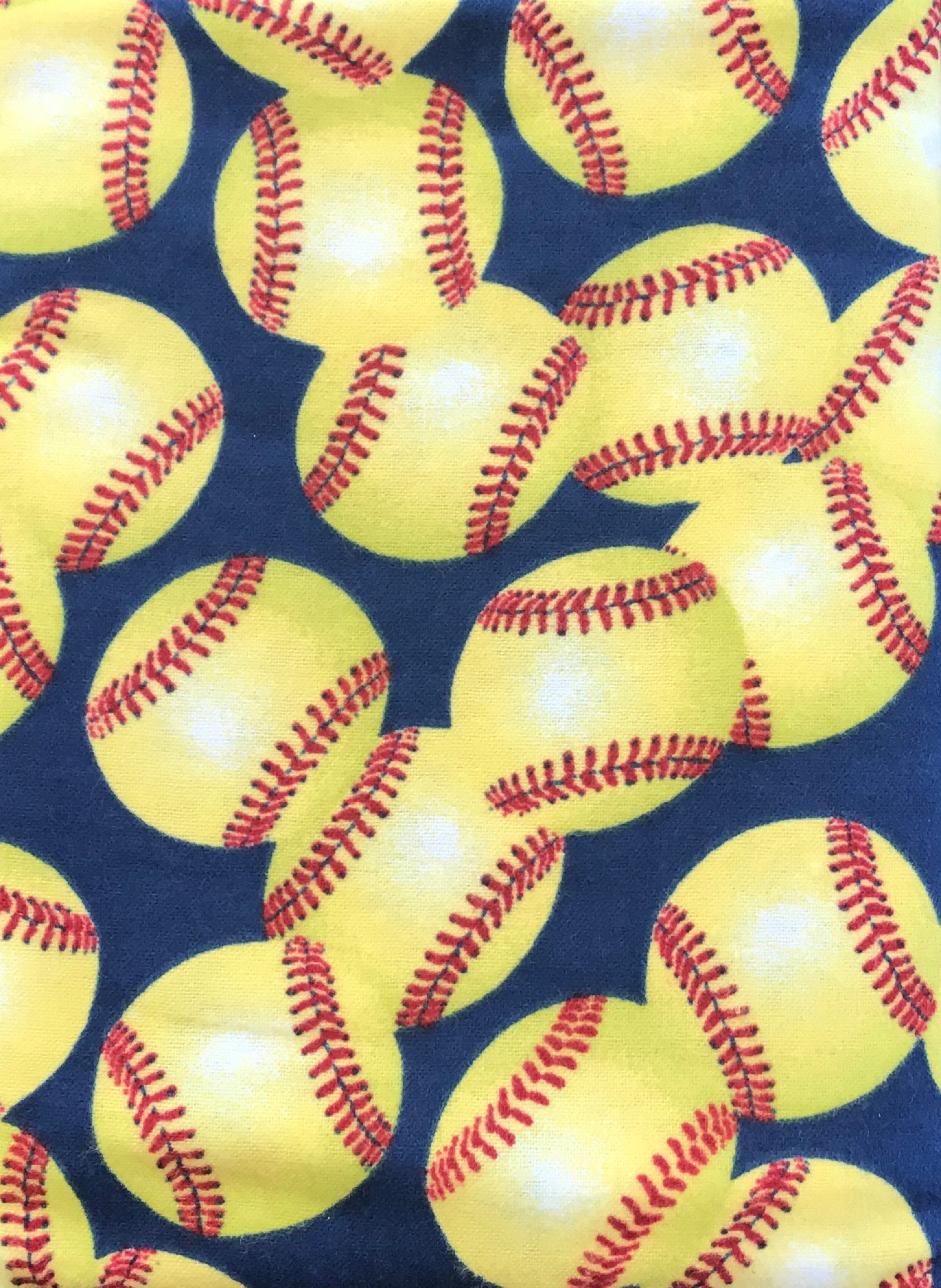 Softball Fleece Fabric