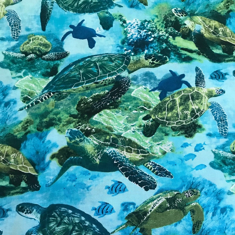 Sea Turtle Face Mask - Etsy