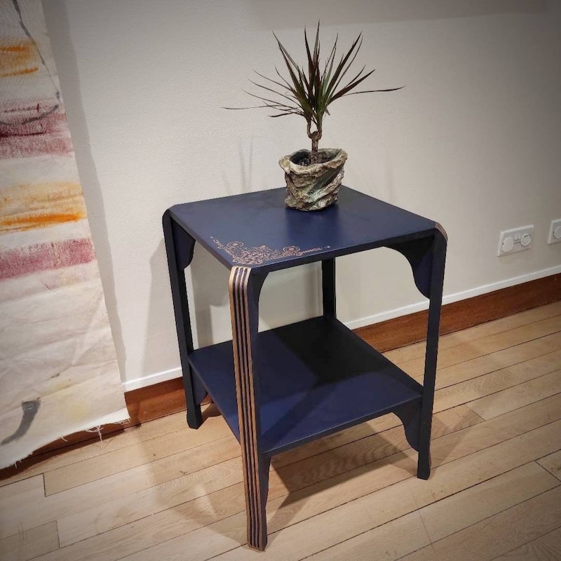 Upcycled Side Table - Etsy UK