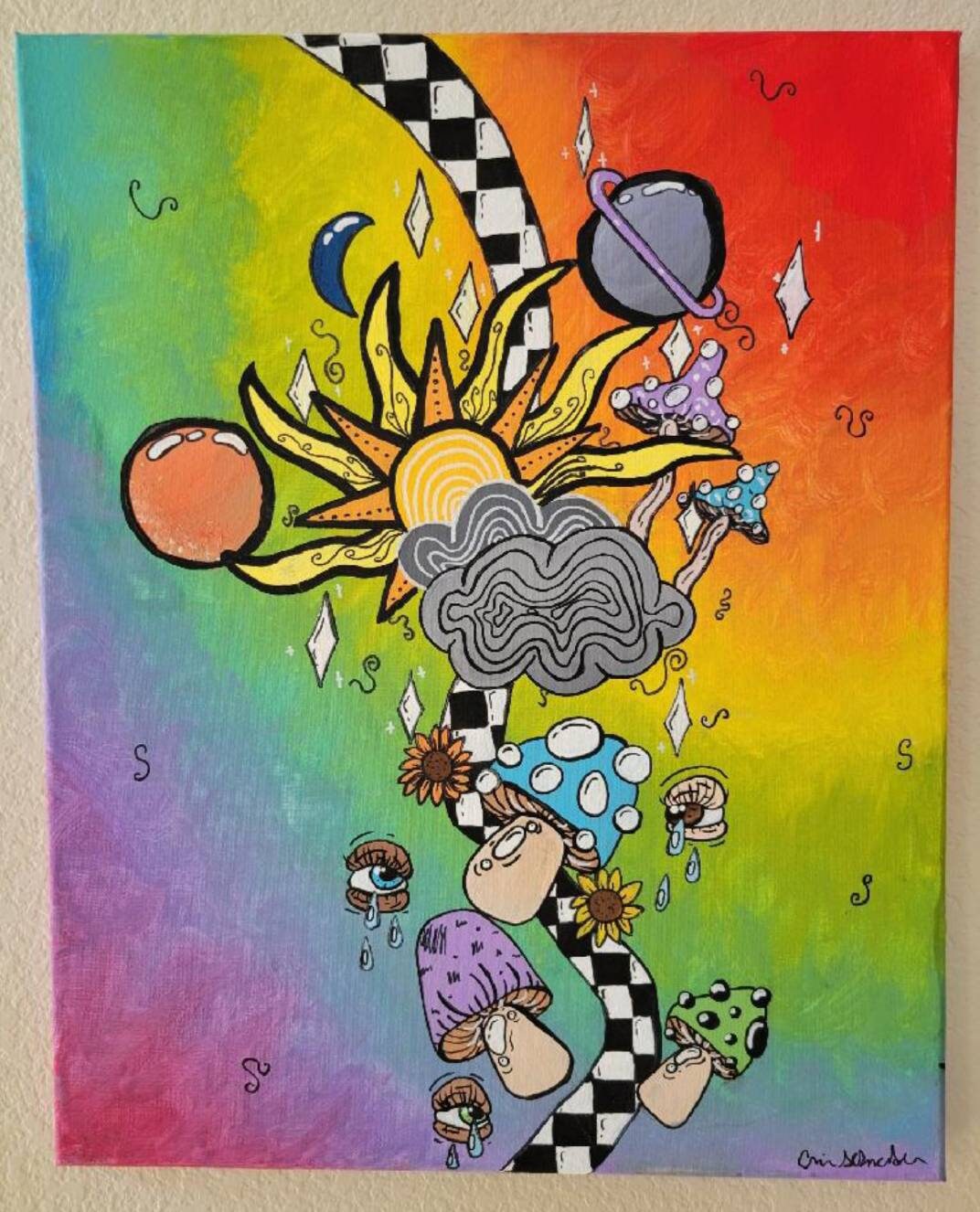 Easy Trippy Designs To Draw