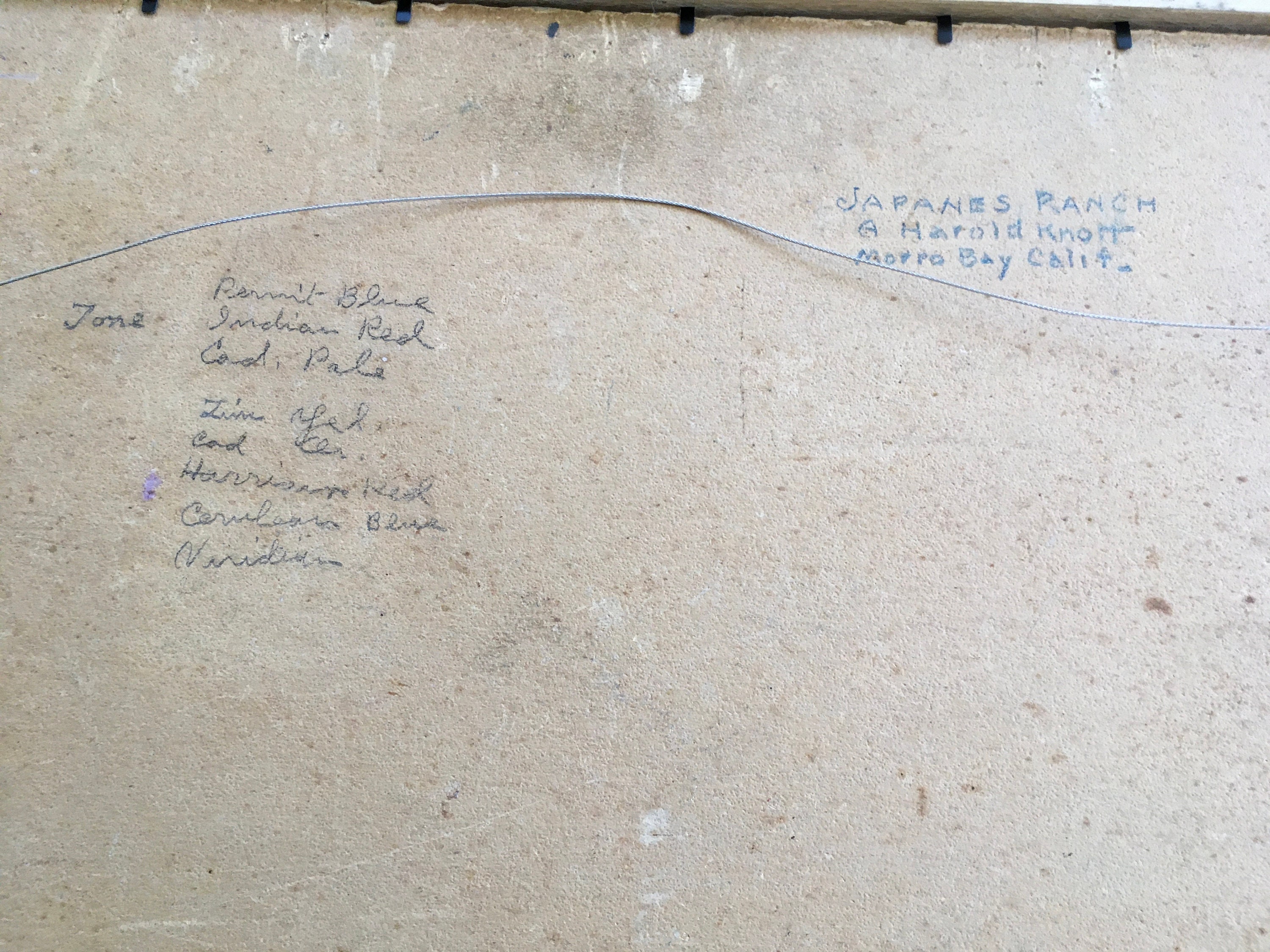 A.harold Knott Original Oil Painting: 1930s California Landscape ...