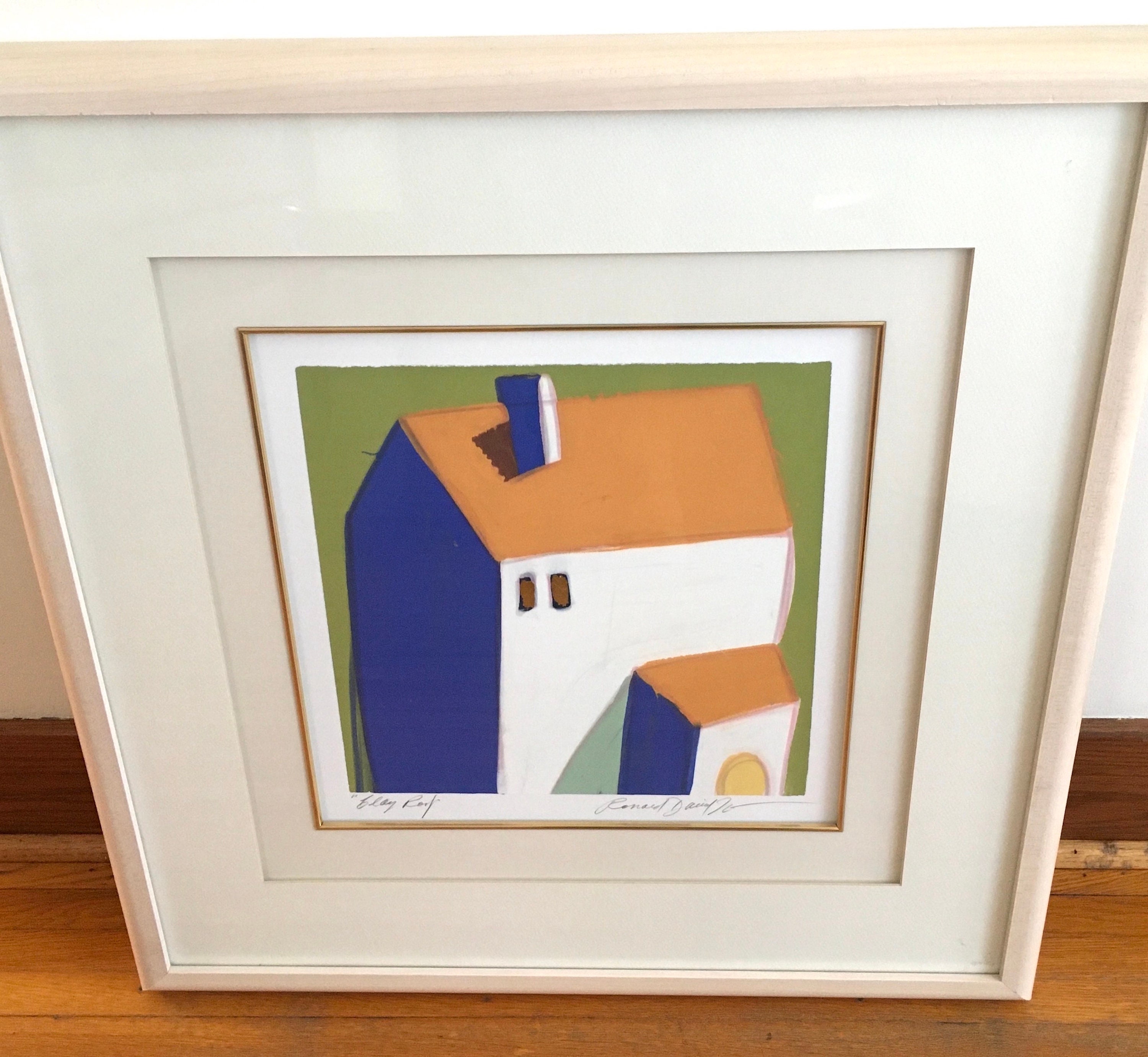 Signed SILKSCREEN/SERIGRAPH by Artist Ronald David Thompson. Frame & 2 ...