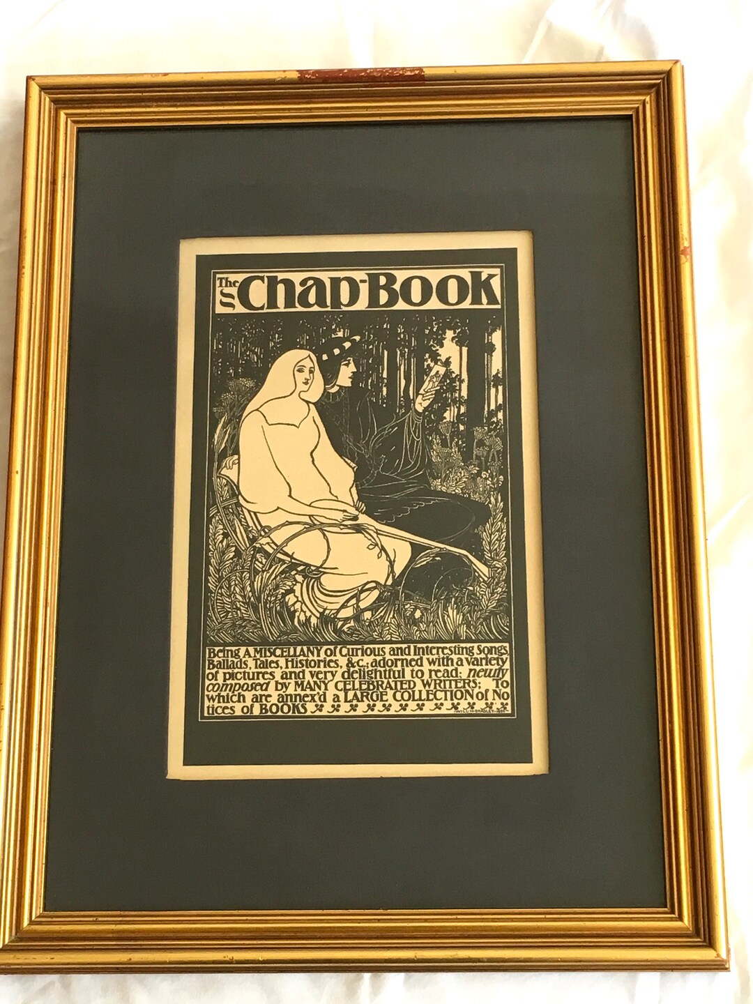 Vintage William H. Bradley (1868-1962) Original French "les Maitres De ...