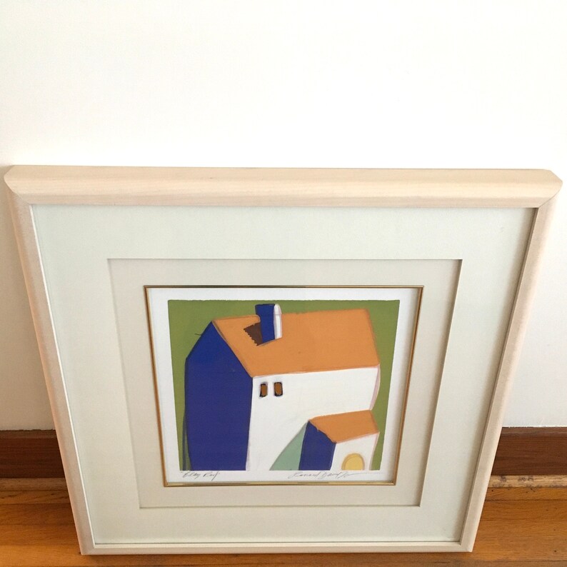 Signed SILKSCREEN/SERIGRAPH by Artist Ronald David Thompson. Frame & 2 ...
