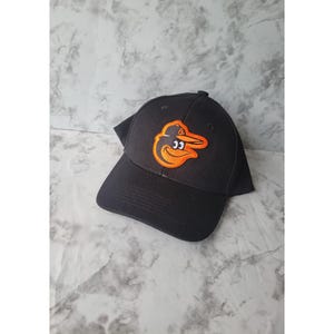 Baltimore Orioles Cow Print, Black Solid Baseball Hat Birdland Baseball ...