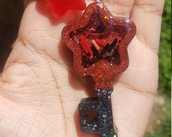 Liquid Star Keychain - Etsy