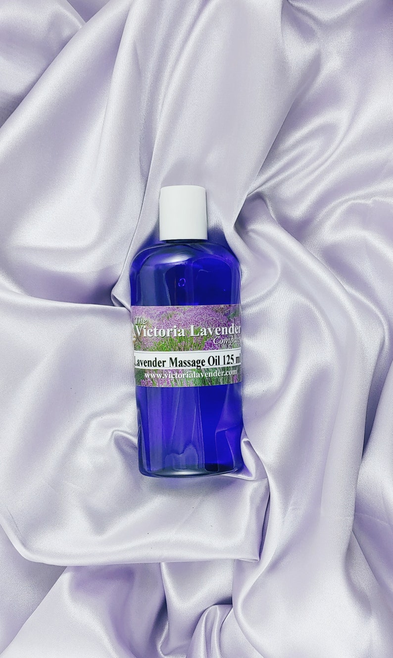 Luxury Lavender Massage Oil 125 Ml Vegan Etsy