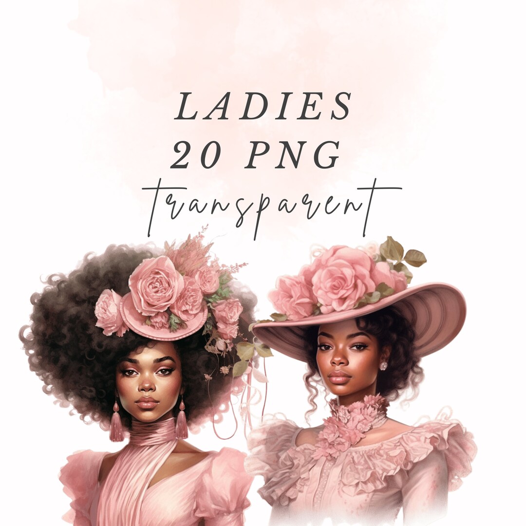 Beautiful Vintage Victorian Darkskin Poc Lady (Instant Download) - Etsy