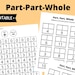 Part-part-whole Math Worksheet, Digital Download, Numbers, Addition ...