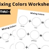 Colours Bundle, Colors, Colour Wheel, Color Wheel, Color Mixing ...