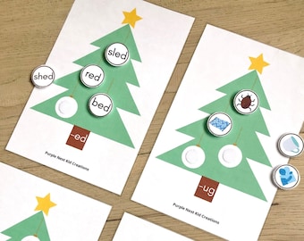 Word Family Houses Activity Phonics Language CVC Rhyming | Etsy UK