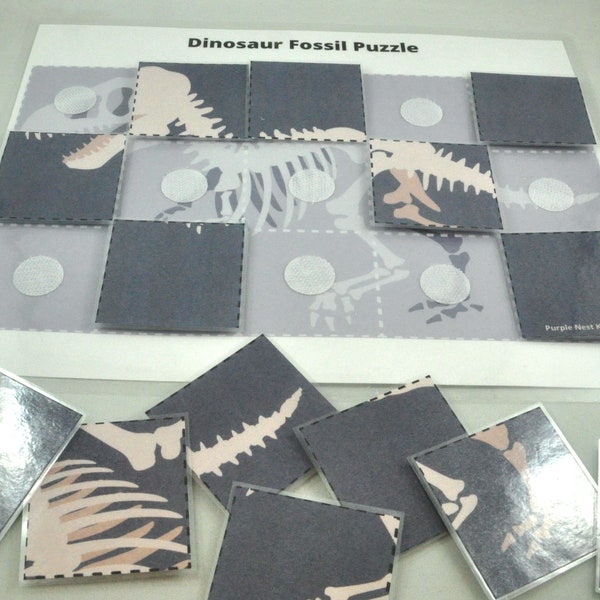 Printable Dinosaur Fossils - Etsy