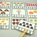 Thanksgiving Count and Clip Cards: Preschool Printable Activity (PDF ...