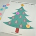Christmas Ornament Number Match Worksheet: Preschool Printable (digital ...