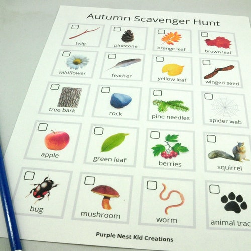Farm Scavenger Hunt for Kids Outdoor Kids Activities and Kids - Etsy
