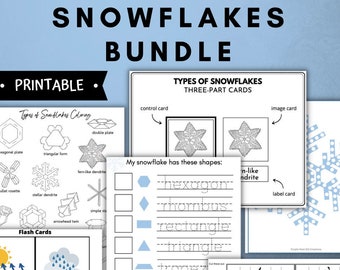 Snow Unit Study - Etsy