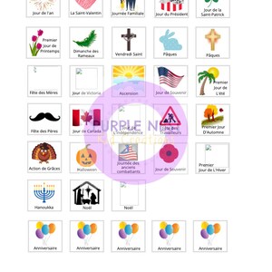 French Morning Binder, Digital Download, Busy Book Printable, Calendar ...