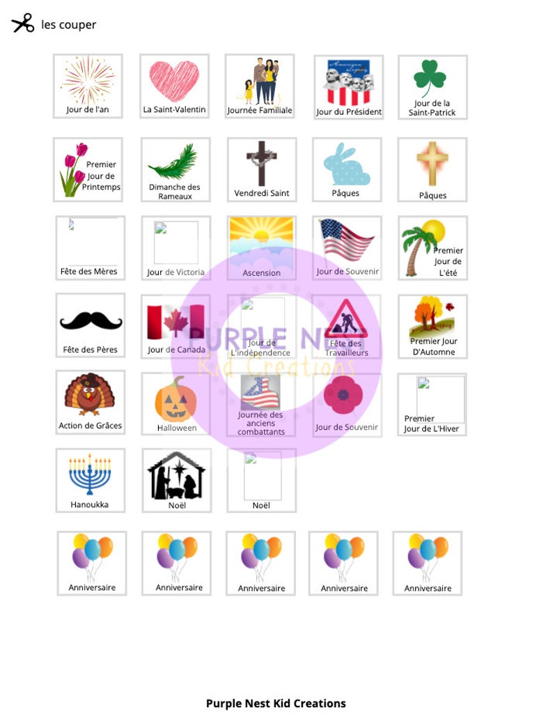 French Morning Binder Digital Download Busy Book Printable | Etsy