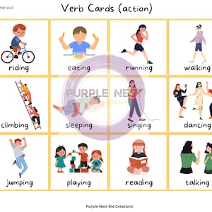 Build a Sentence Printable Activity: Nouns, Verbs, Adjectives (PDF ...