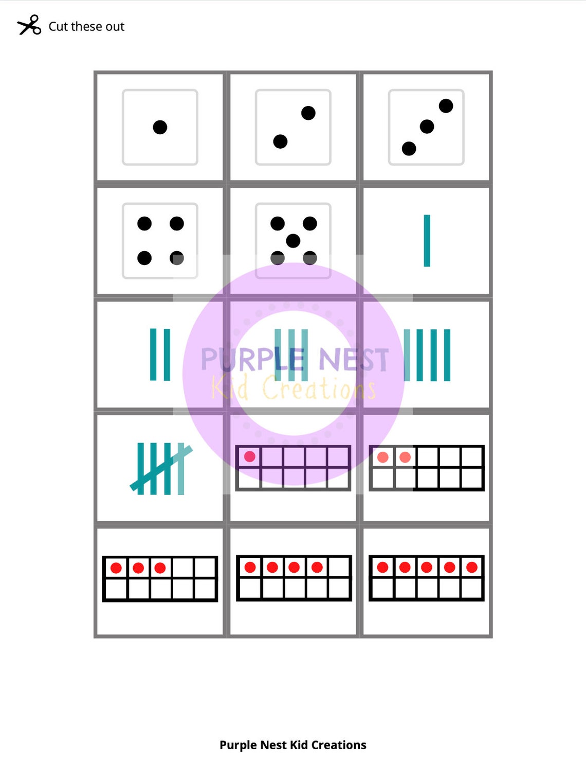 Numeracy Bundle Digital Download Numbers Math Counting | Etsy