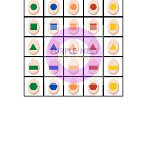 Chicken Egg Shape Sort Worksheet, Shape Sorting Game, Farm Activity ...