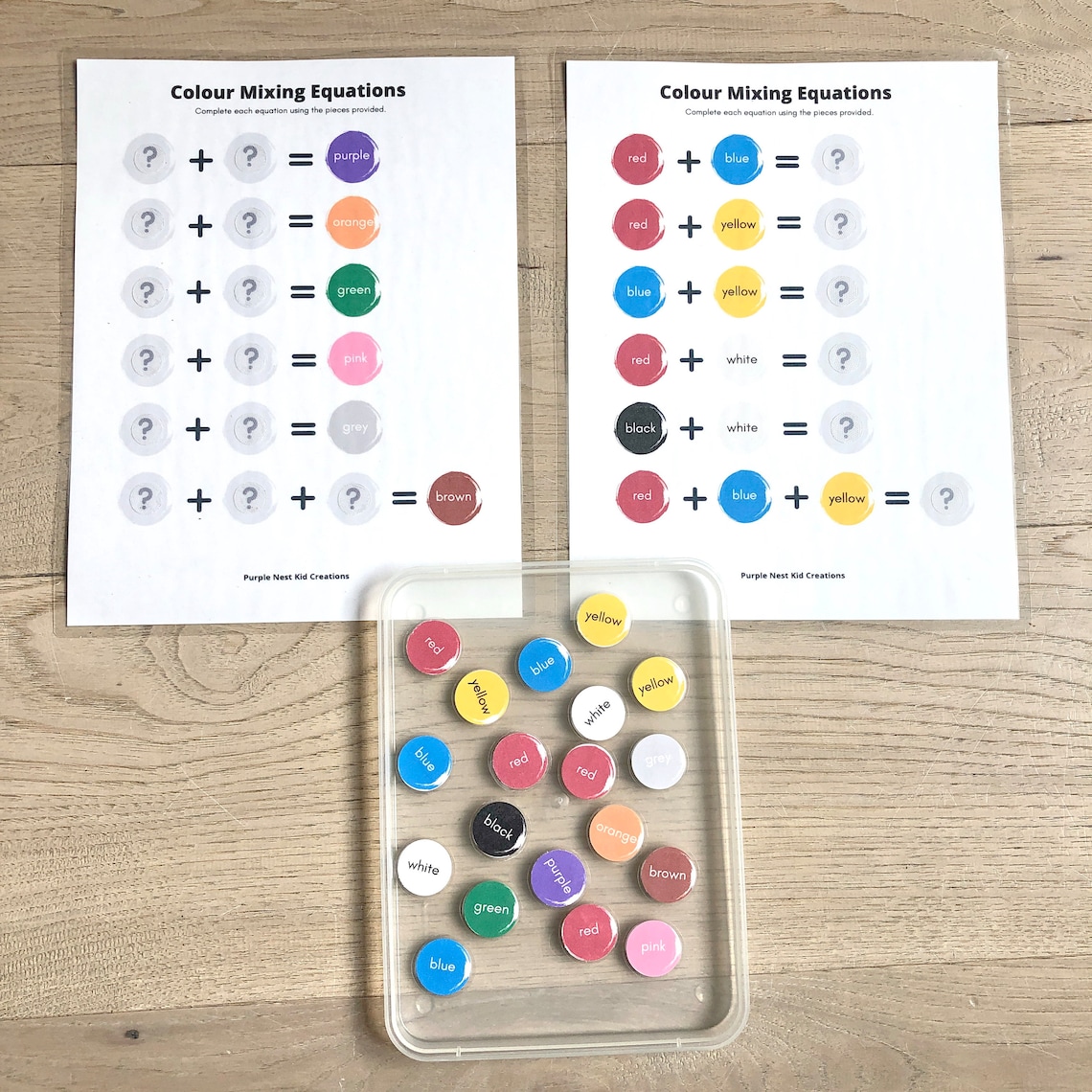 Colours Bundle Colors Colour Wheel Color Wheel Color | Etsy