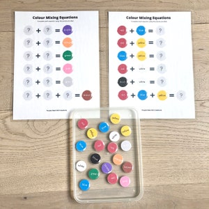 Colours Bundle, Colors, Colour Wheel, Color Wheel, Color Mixing ...