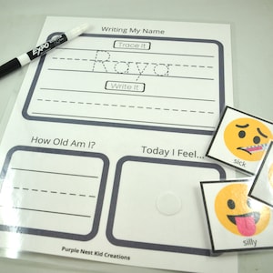 Morning Binder, Digital Download, Busy Book Printable, Calendar ...