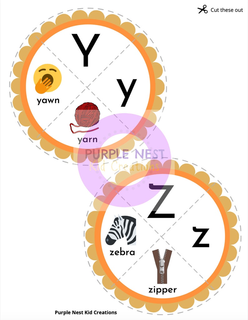 Pumpkin Pie Phonics Game Pumpkin Pie Alphabet Matching Game - Etsy