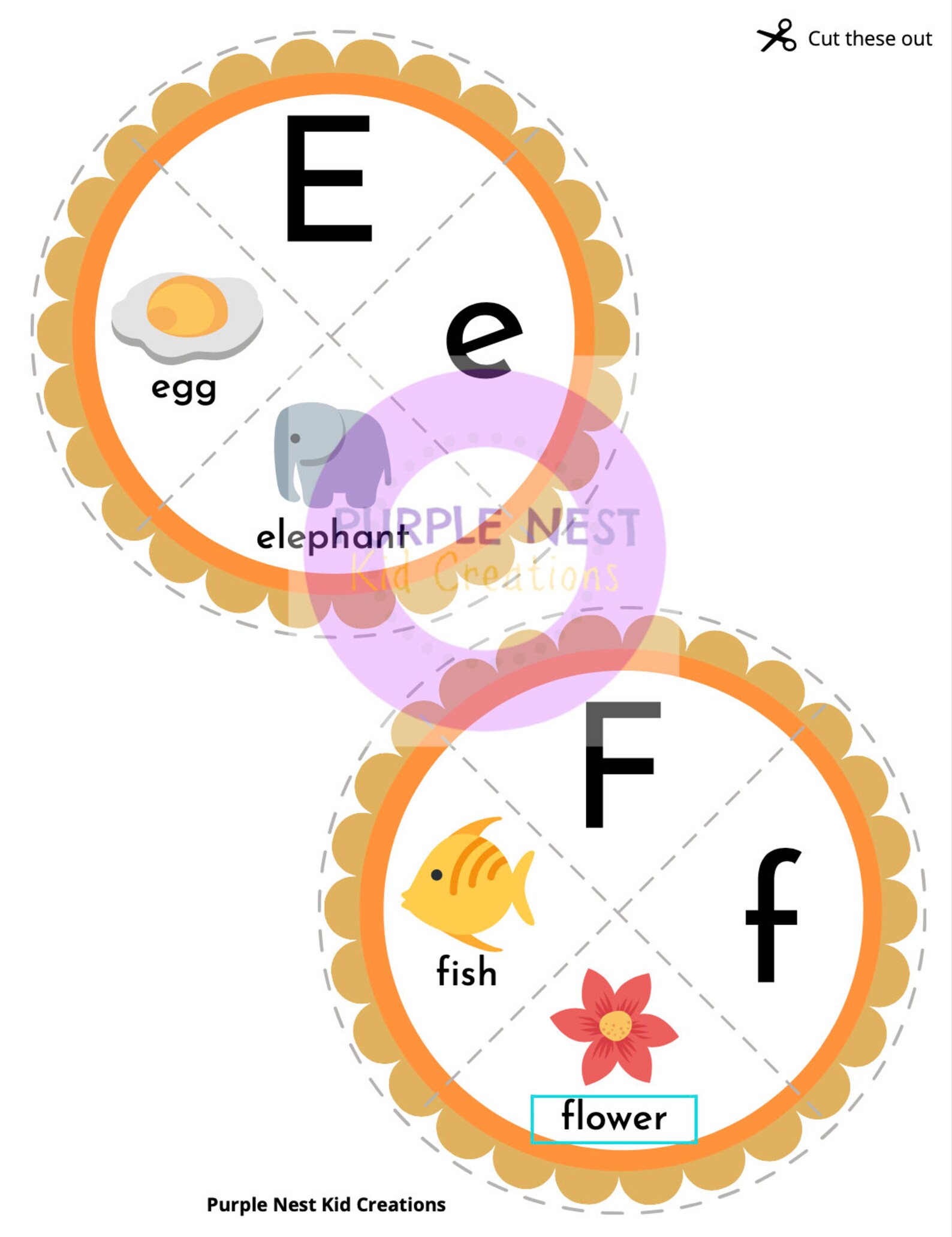 Pumpkin Pie Phonics Game Pumpkin Pie Alphabet Matching Game - Etsy