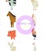 Farm Animal Puzzle Worksheet, Animal Matching Game, Educational ...